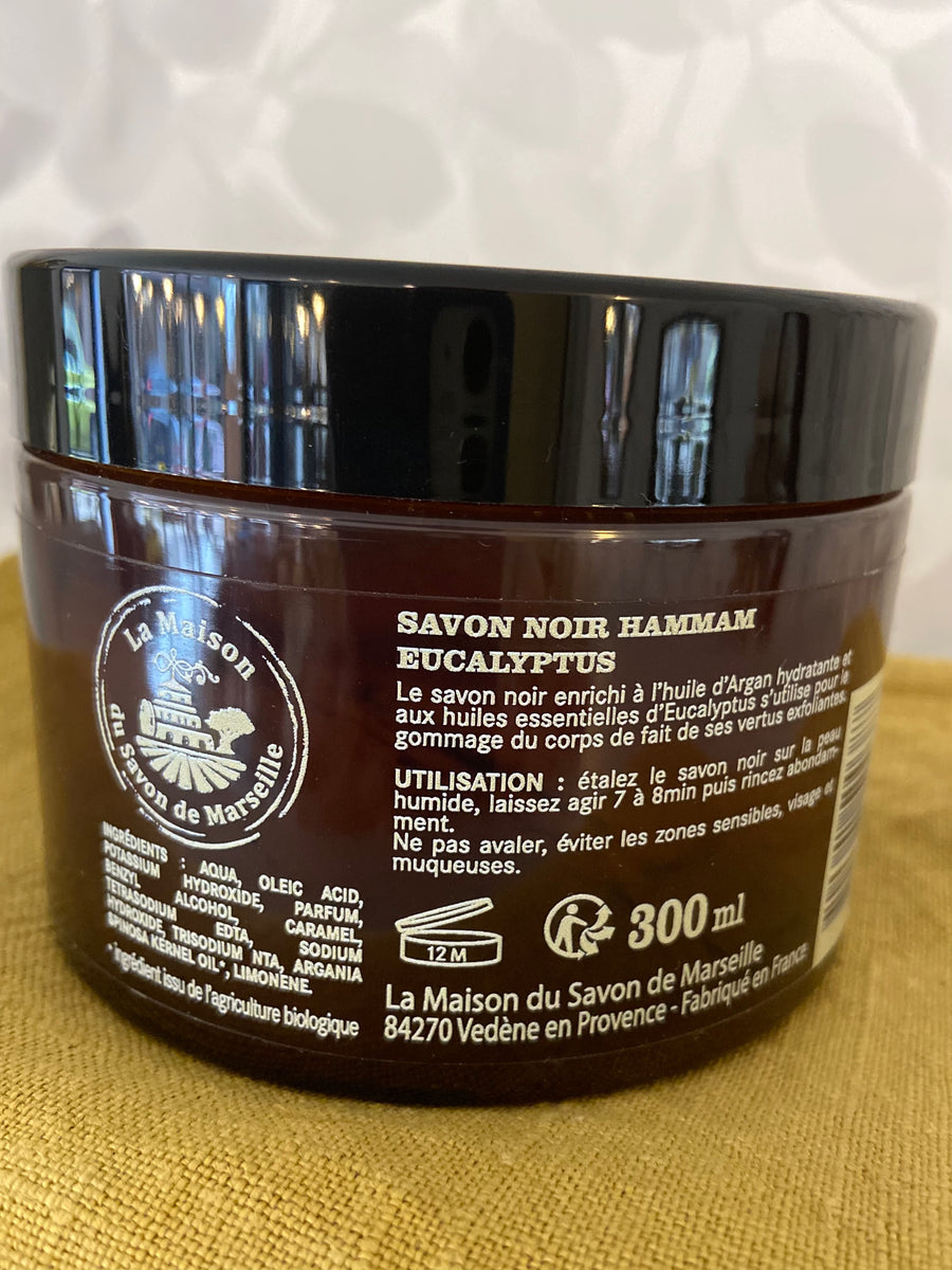 Hammam mustasaippua 300ml, eukalyptus – kooPérnu